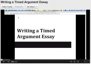 Common Core Standards: Teaching Argument Writing - Dr. Catlin Tucker
