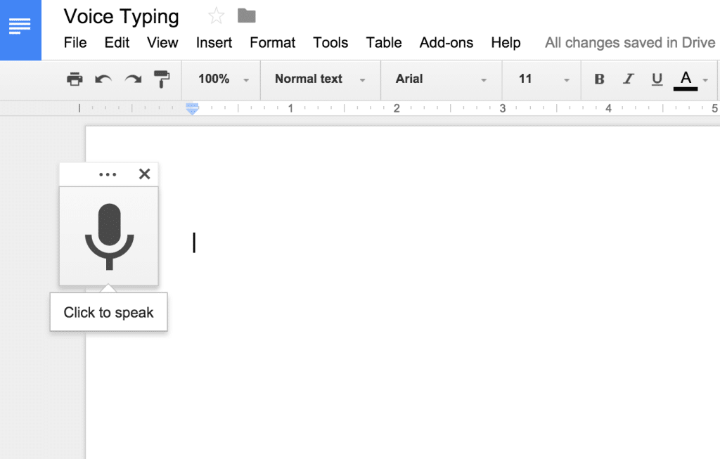 Voice Typing in Google Documents - Dr. Catlin Tucker