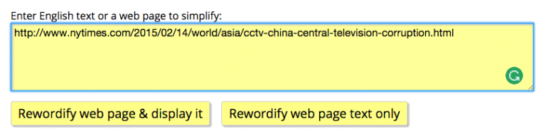 Differentiate Reading with Rewordify - Dr. Catlin Tucker