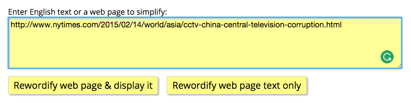 Differentiate Reading with Rewordify - Dr. Catlin Tucker