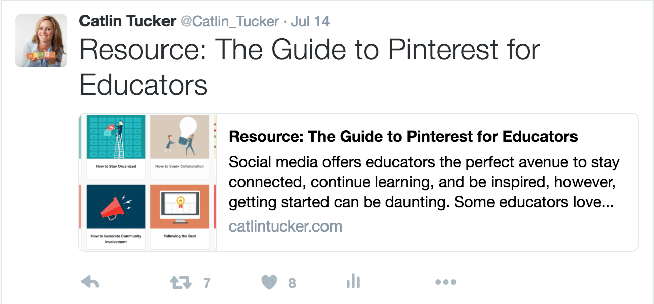 10 Tips for Teachers Using Twitter - Dr. Catlin Tucker