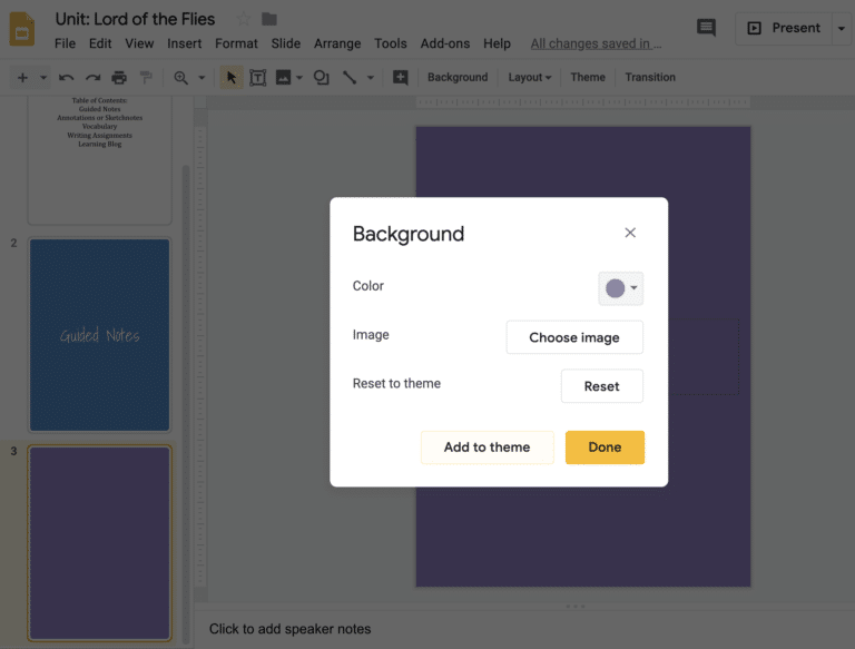 Creating Digital Notebooks with Google Slides - Dr. Catlin Tucker