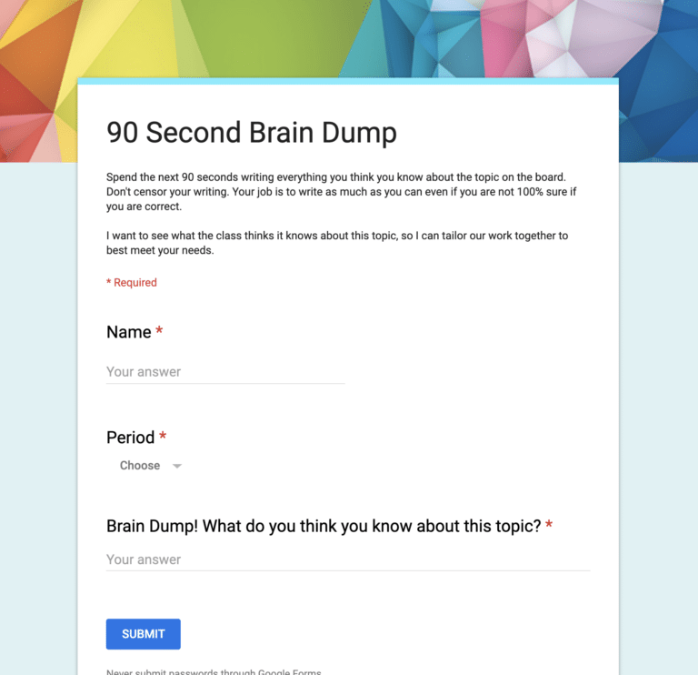 Assessing Prior Knowledge: What Do Your Students Already Know? - Dr ...